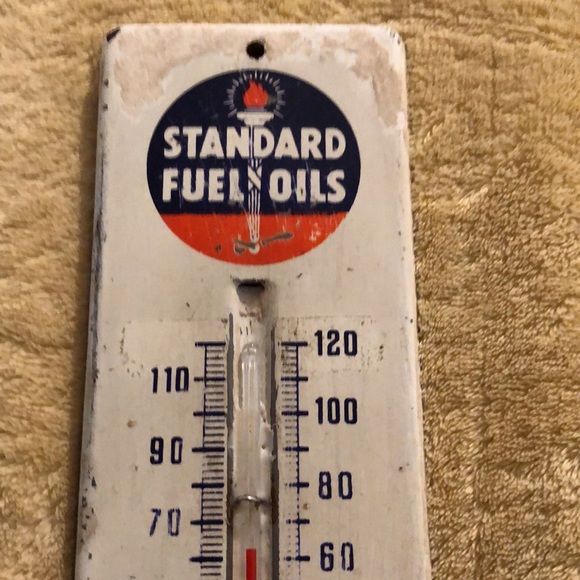 Wall Decor | Antique Standard Fuel Oils Thermometer | Poshmark
